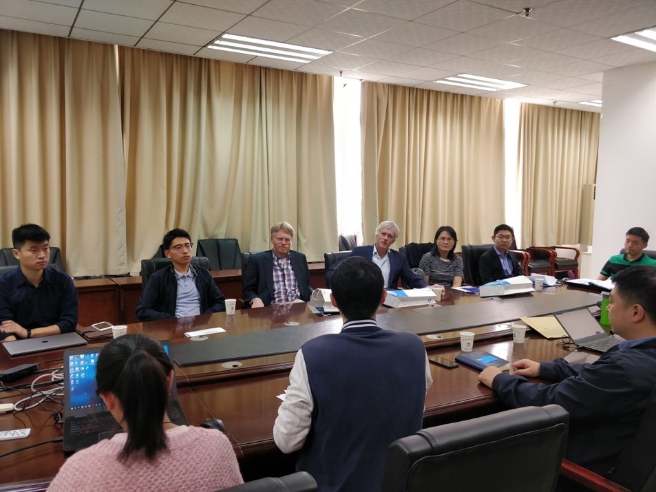 荷兰代尔夫特理工大学Hans Hopman教授 一行到中心交流-中心新闻-武汉理工大学智能交通系统研究中心